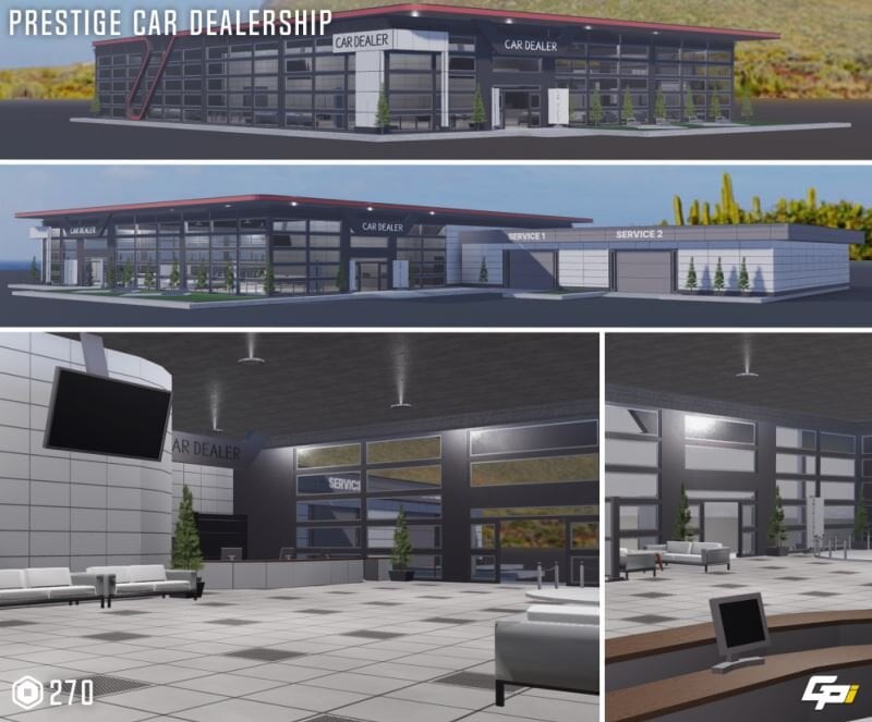 Prestige Car Dealership Builtbybit