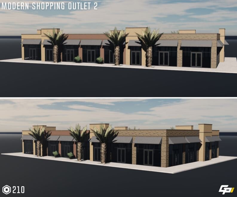 Modern Shopping Outlet 2 | BuiltByBit