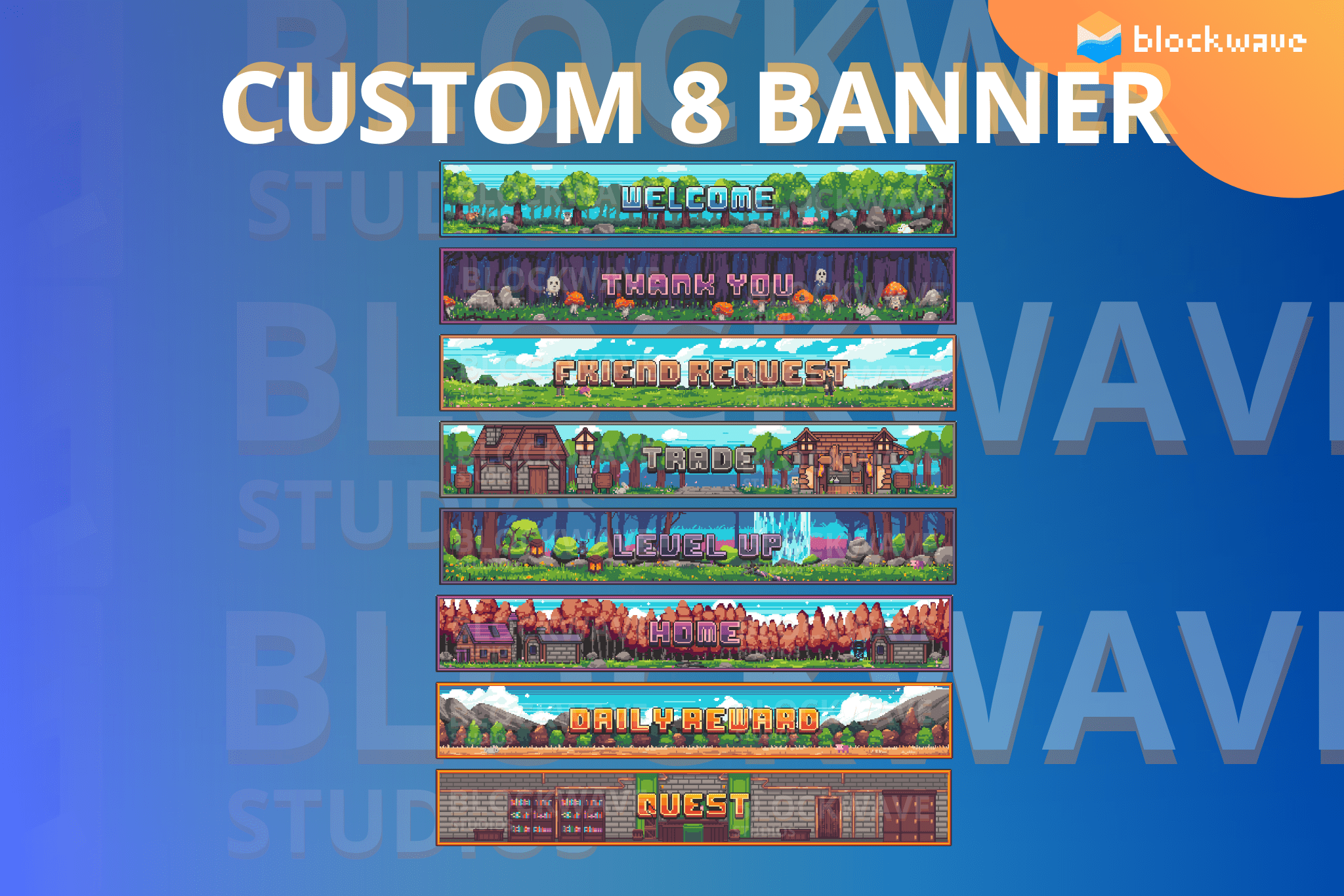 8 Announcement Banners | BuiltByBit