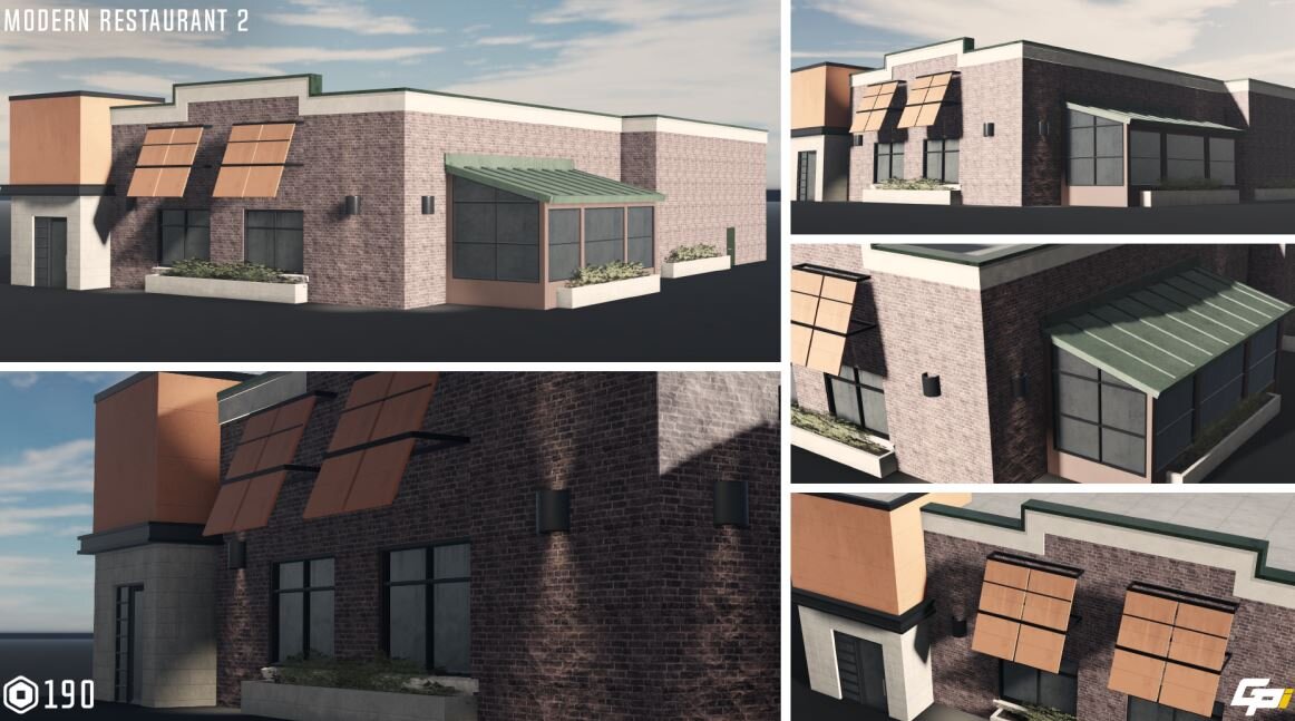 Modern Restaurant 2 | BuiltByBit