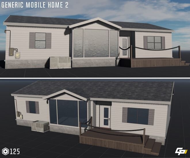 Generic Mobile Home 2 | BuiltByBit