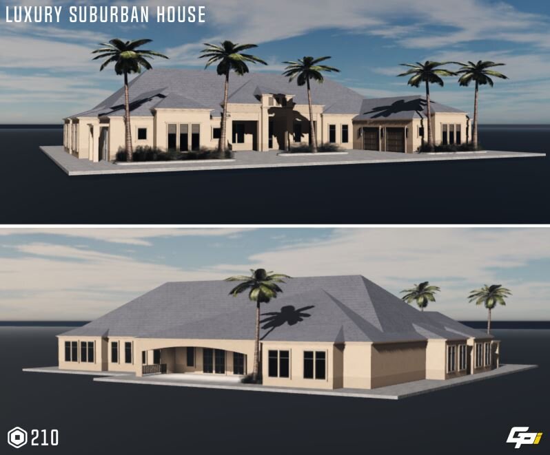 Luxury Suburban House | BuiltByBit