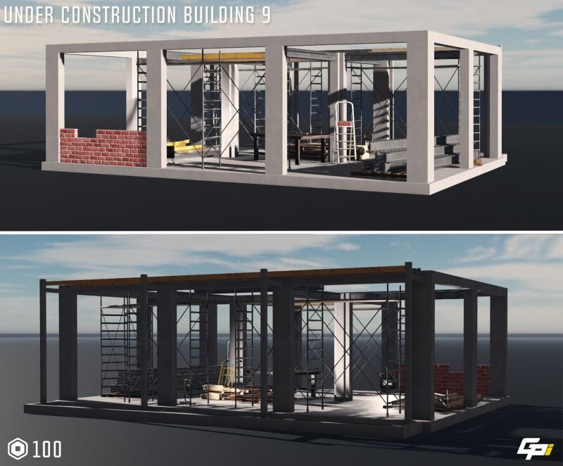 Under Construction Building 9 | BuiltByBit