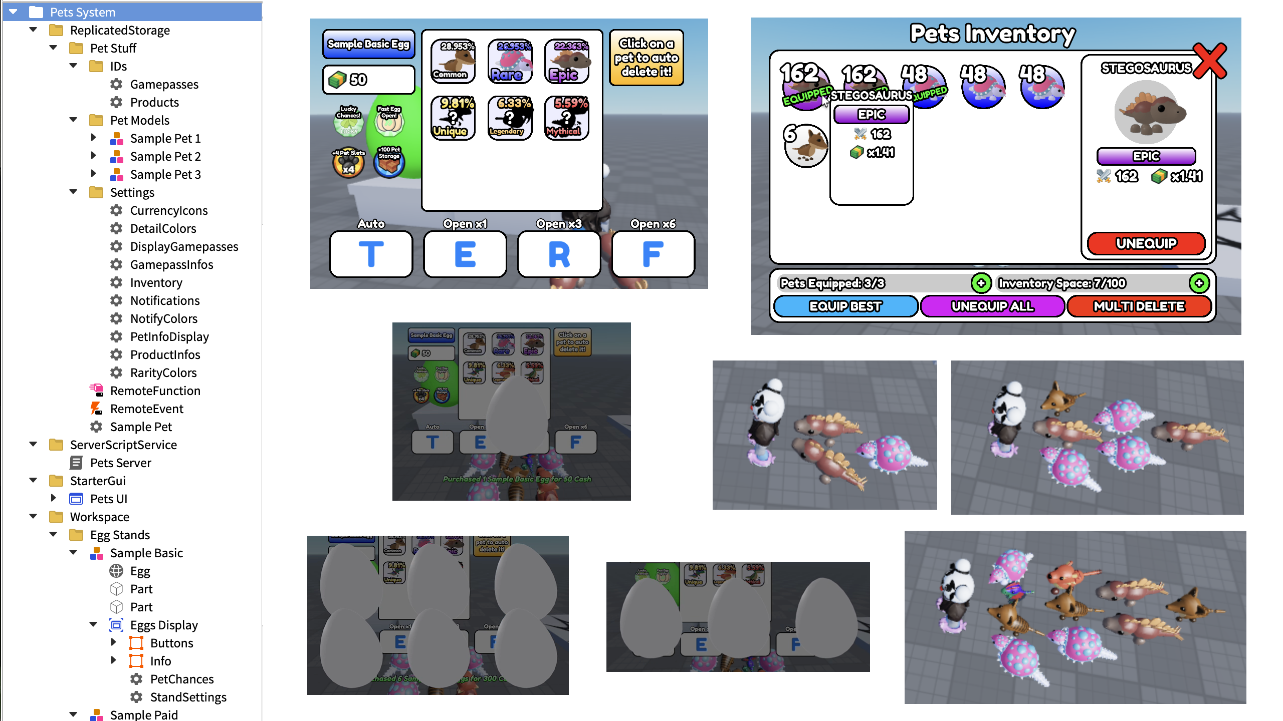 Full Pets System | BuiltByBit