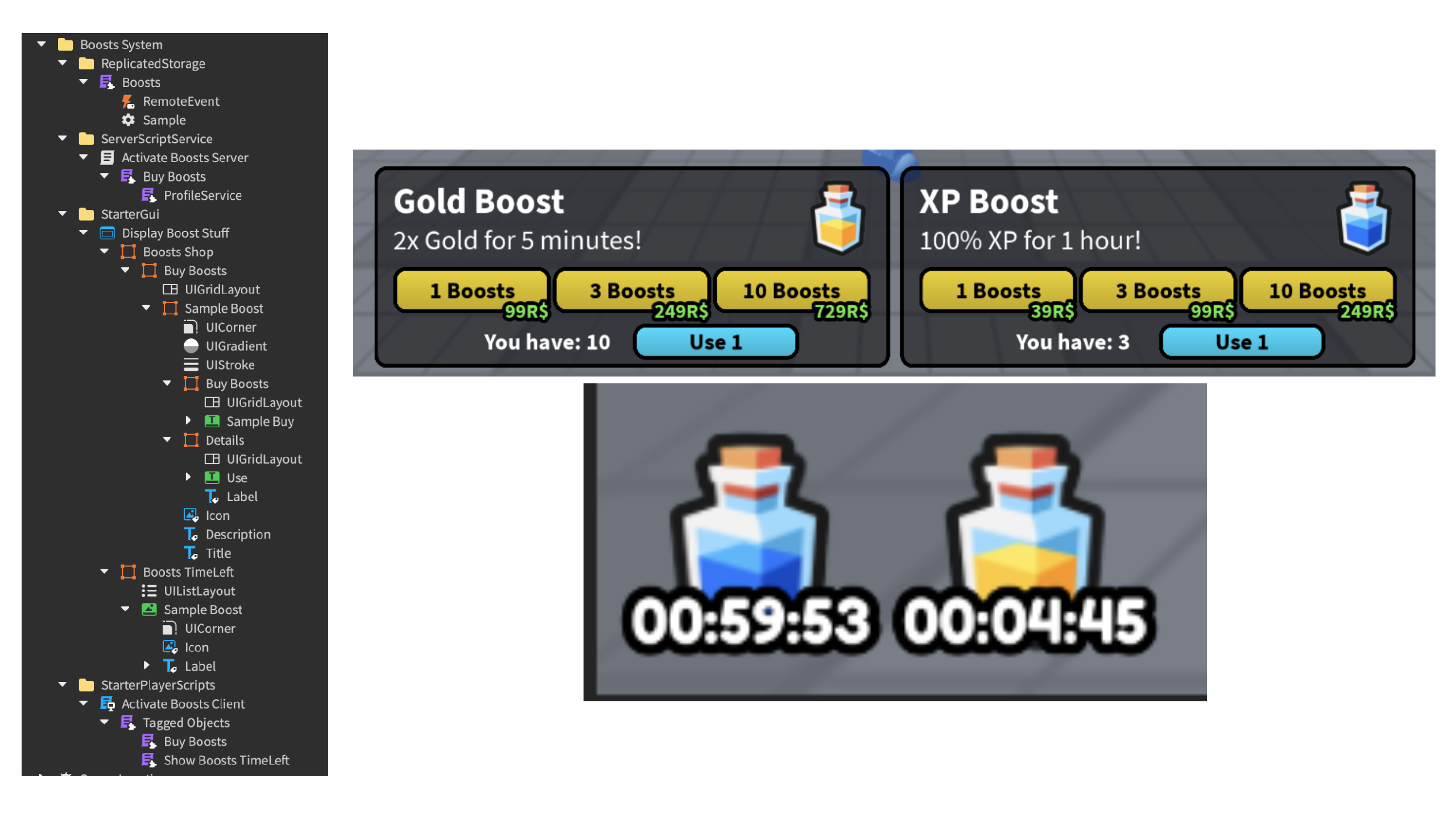 Boosts System | BuiltByBit