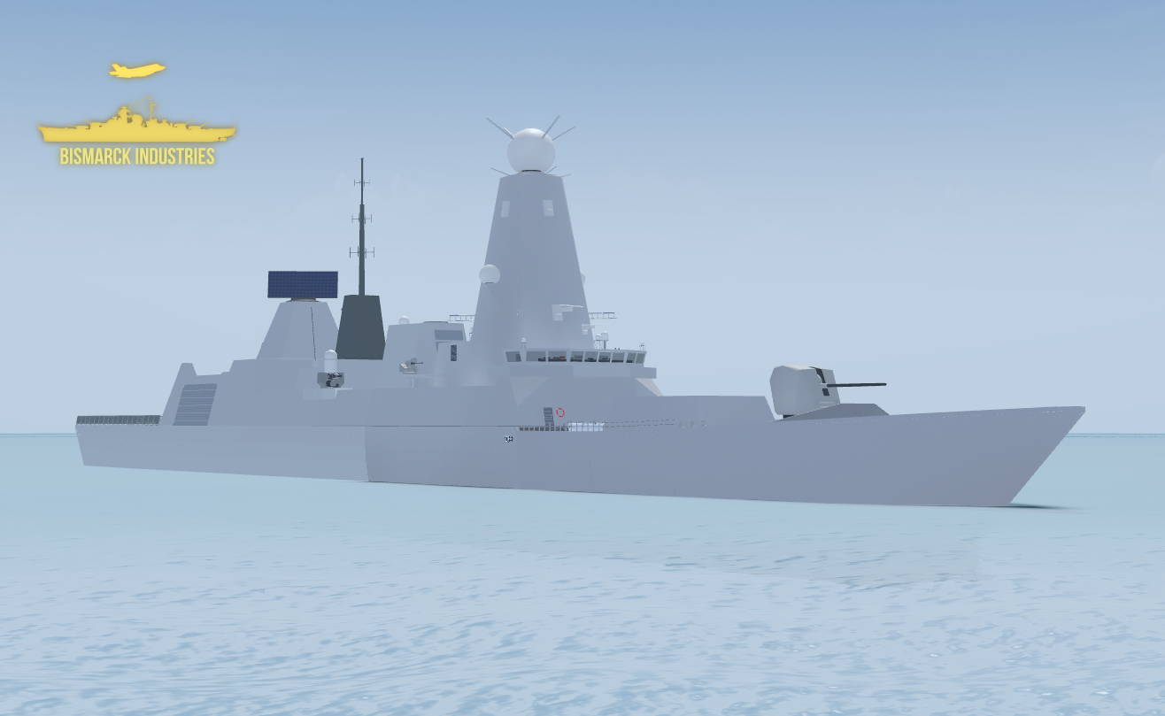 Type 45 Destroyer, Daring Class | BuiltByBit