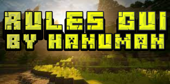 Rule GUI Menu | BuiltByBit