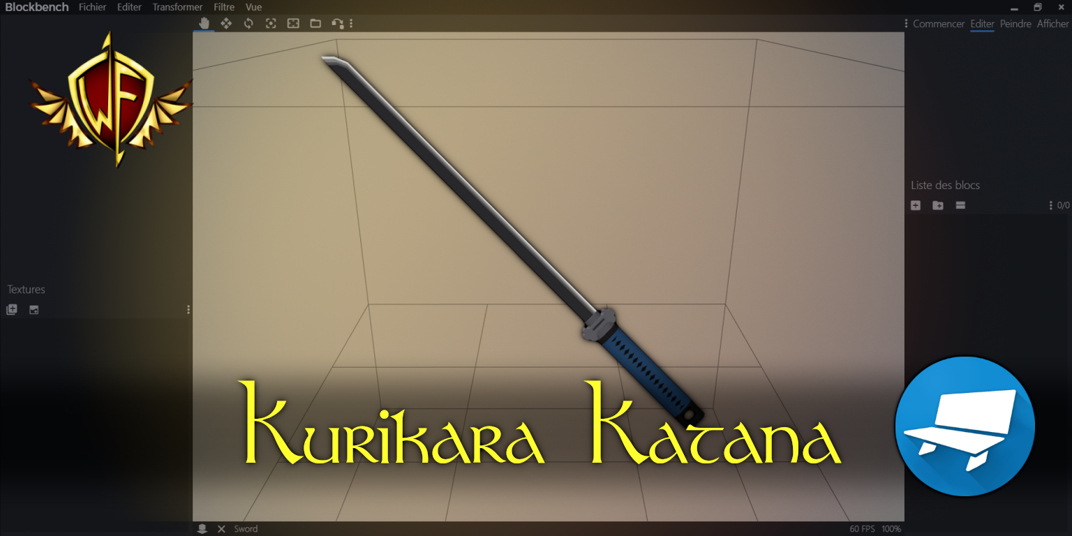 Kurikara Katana - Blue Exorcist | BuiltByBit