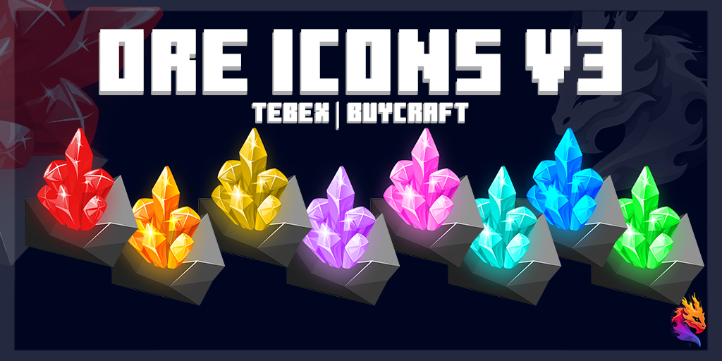 BuyCraft | Tebex Ore Icon v3 | BuiltByBit