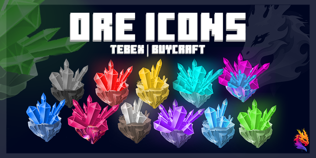 BuyCraft | Tebex Ore Icon | BuiltByBit