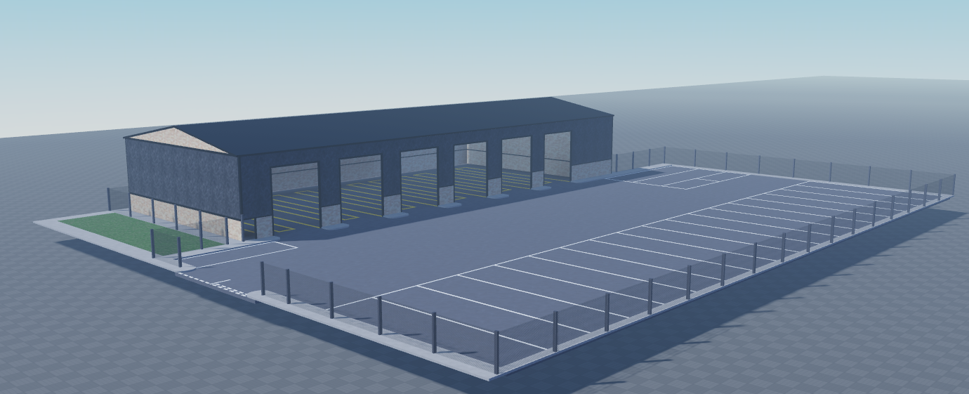 Large UK Bus Depot | BuiltByBit