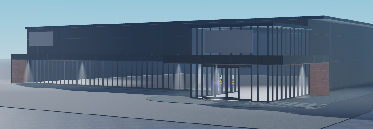 Modern Store Exterior | BuiltByBit