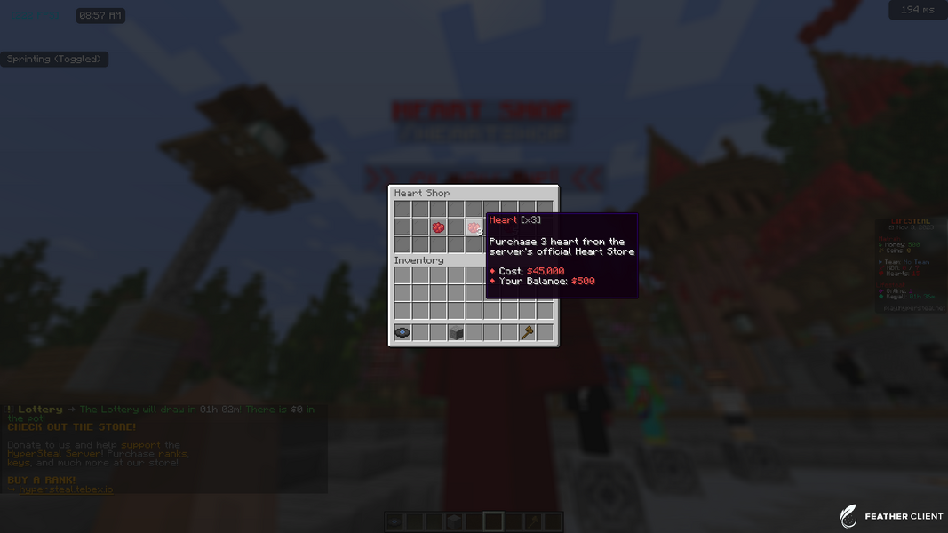 Deluxe Menu's Heart Shop | BuiltByBit