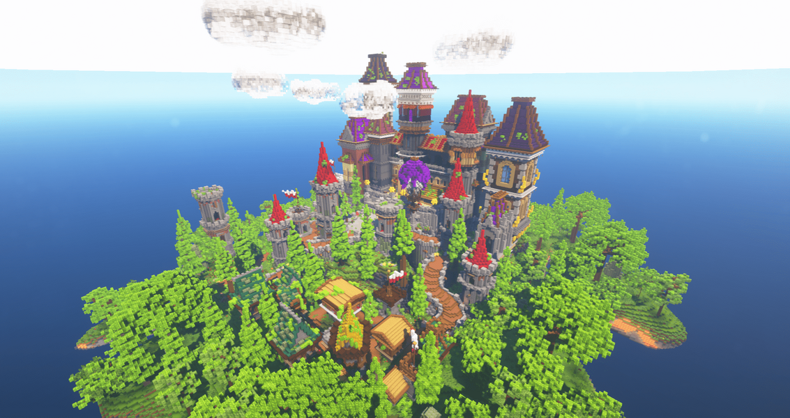 Autumn LifeSteal SMP spawn and LOBBY | BuiltByBit