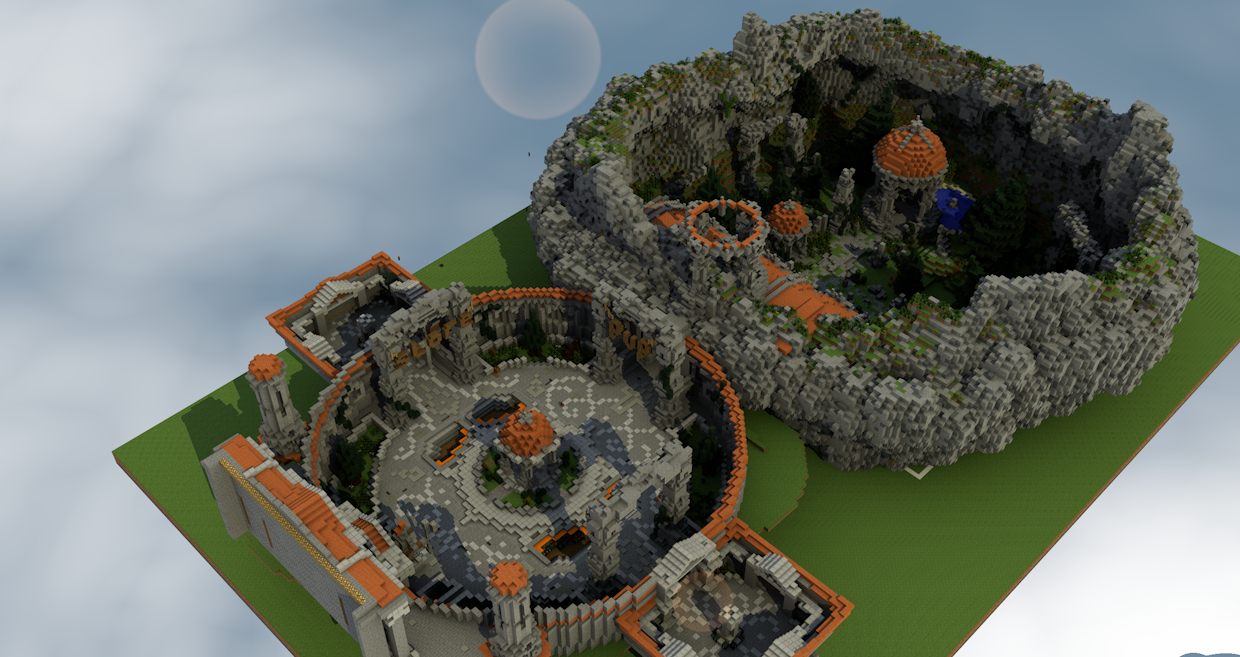 Ancient PVP Arena & Spawn | BuiltByBit