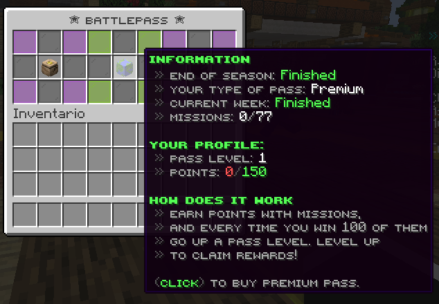 Configuration - BattlePass ES-EN | BuiltByBit