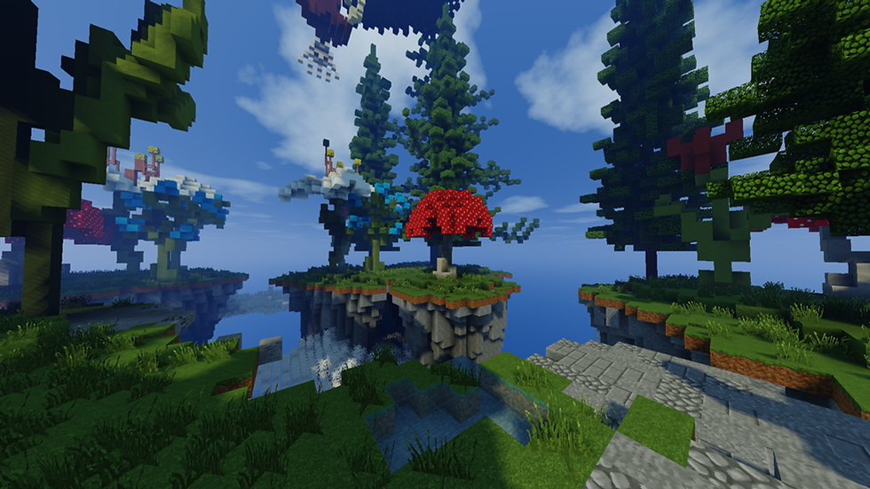 Nature Skyblock Spawn | BuiltByBit