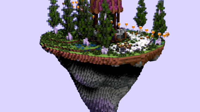 Purple SkyBlock Spawn | BuiltByBit