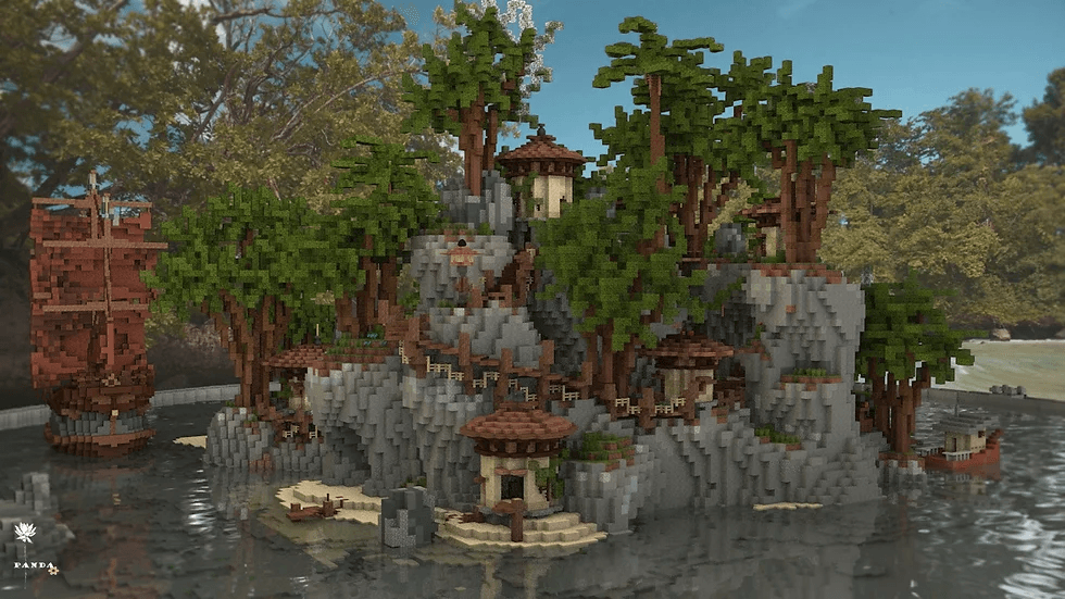 Tropical Nature Lobby | BuiltByBit