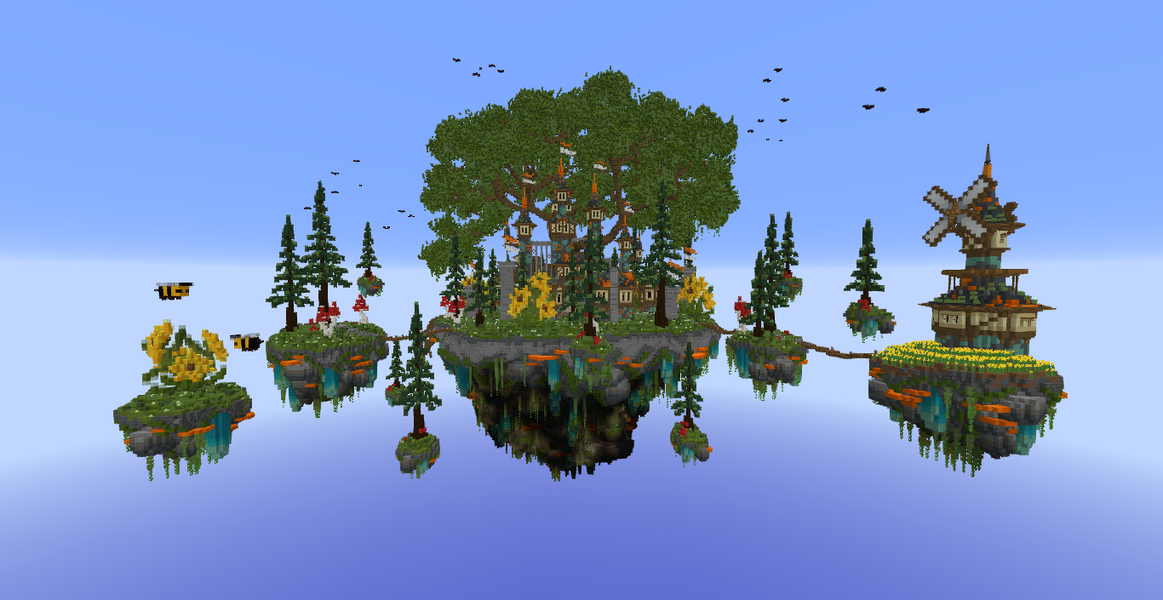 Lobby/Spawn Medieval Sky Island 280x240 | BuiltByBit