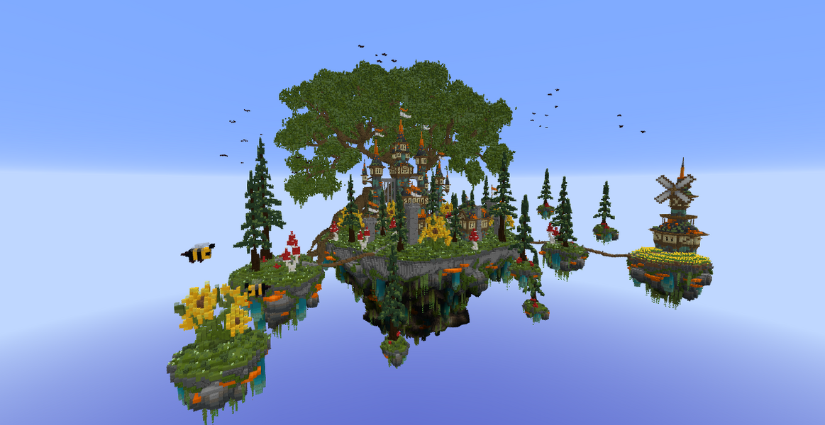 Lobby/Spawn Medieval Sky Island 280x240 | BuiltByBit