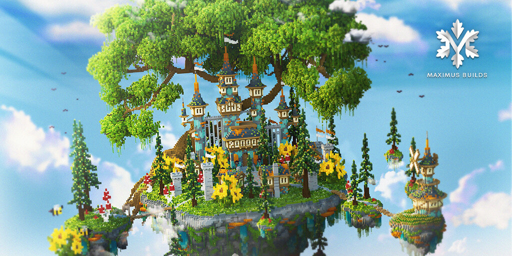 Lobby/Spawn Medieval Sky Island 280x240 | BuiltByBit