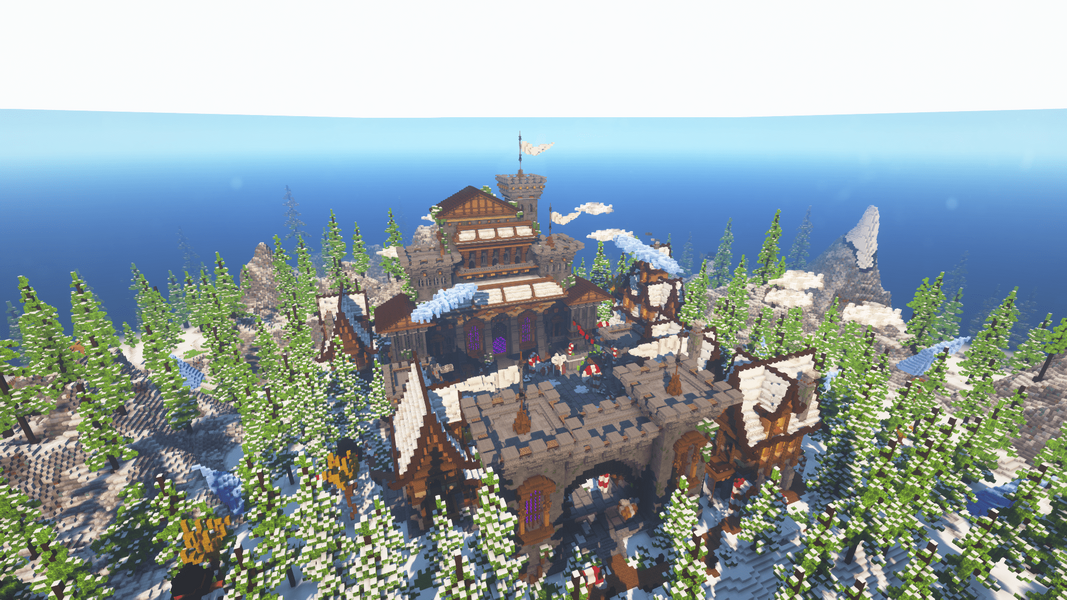 WINTER Survival SMP Spawn / Lobby | BuiltByBit
