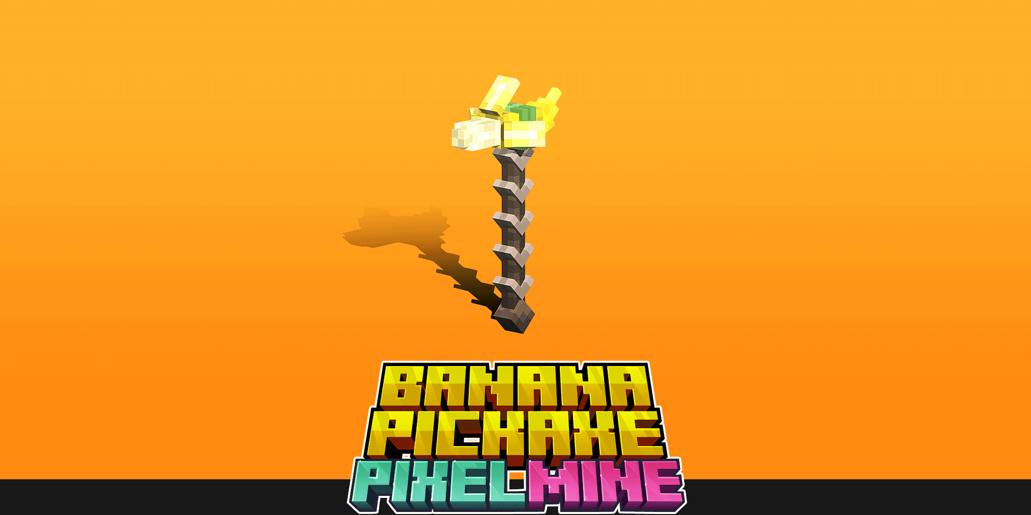 Banana Pickaxe Model | BuiltByBit