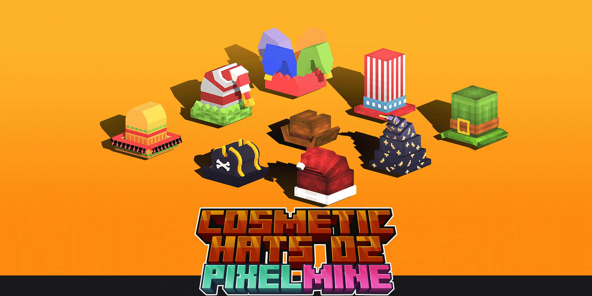 Cosmetic Hat Models 2 | BuiltByBit