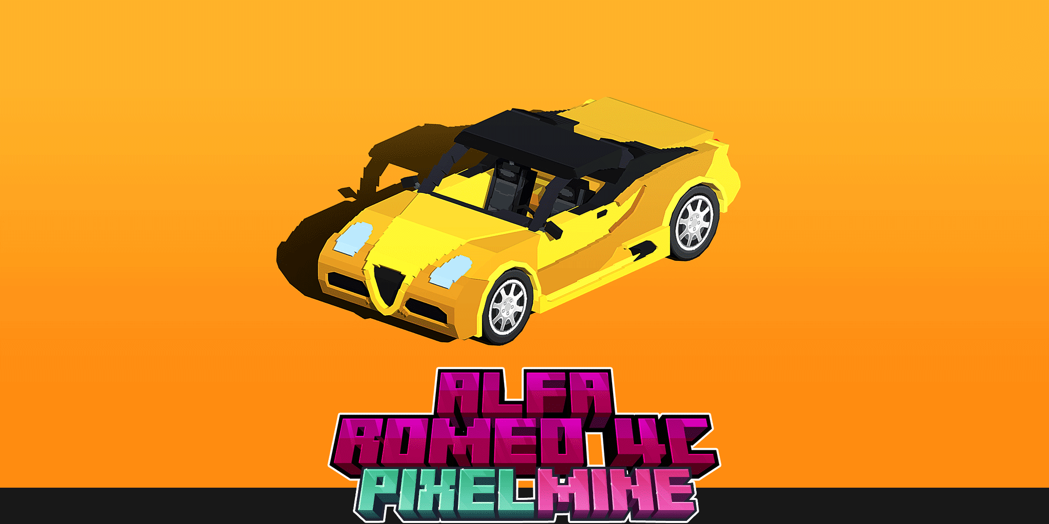 PixelMine | Alfa Romeo 4C Model | BuiltByBit