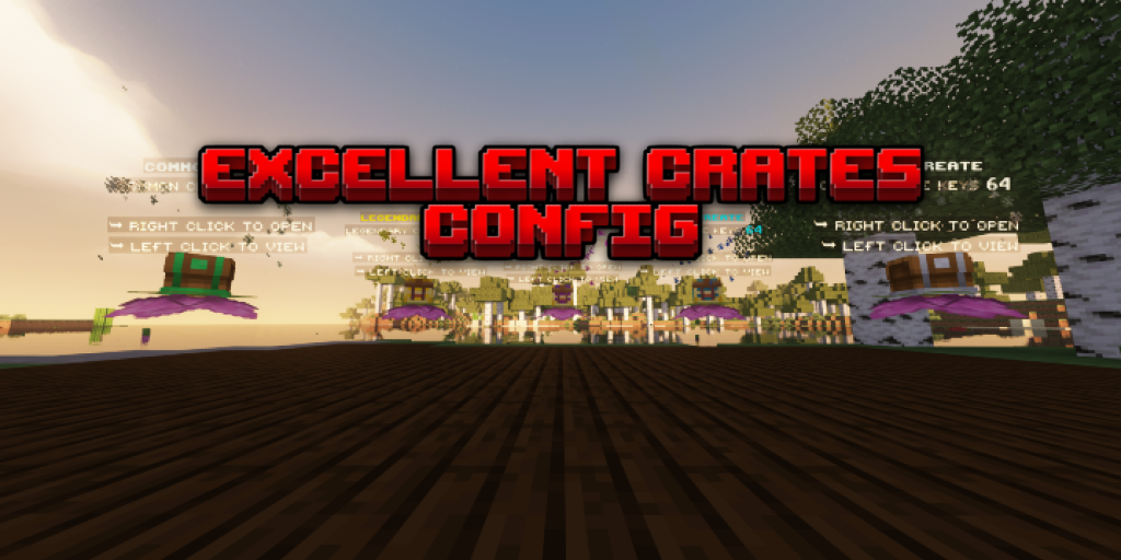 Excellent Crates 200+ Rewards | BuiltByBit