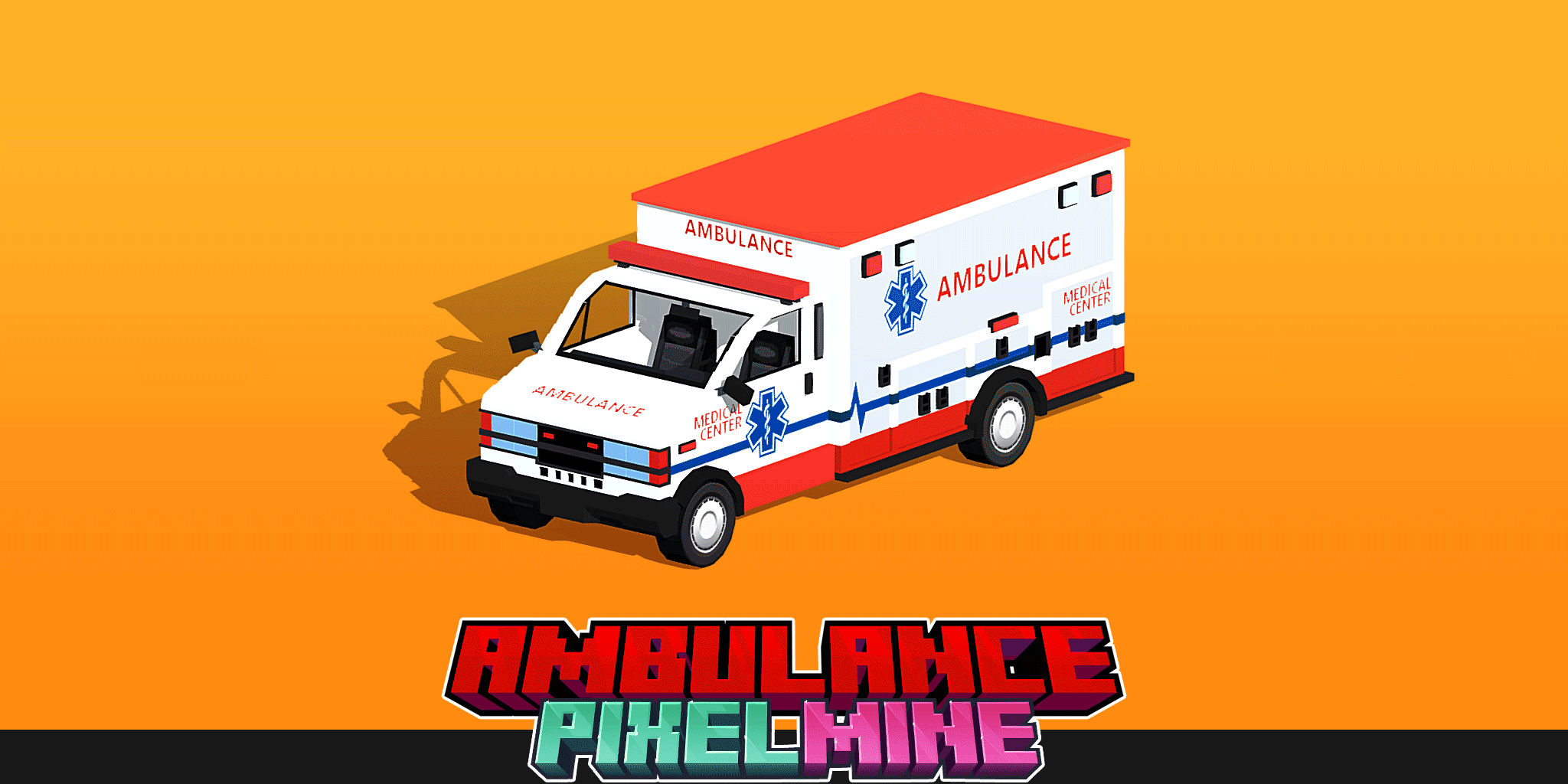 Modern Ambulance Model | BuiltByBit