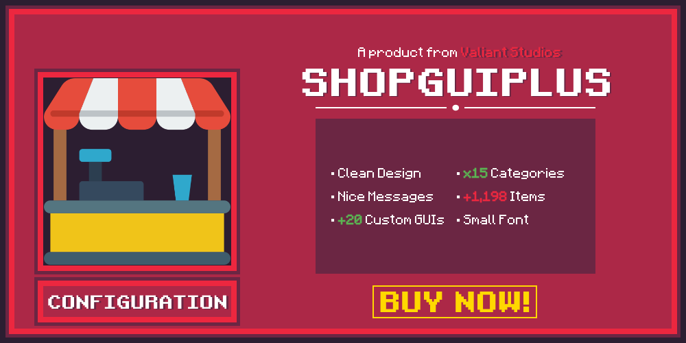 ShopGUIPlus Configuration | BuiltByBit