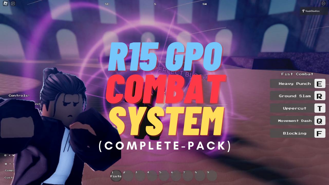 R15 GPO Fist Combat System | ROBLOX | BuiltByBit