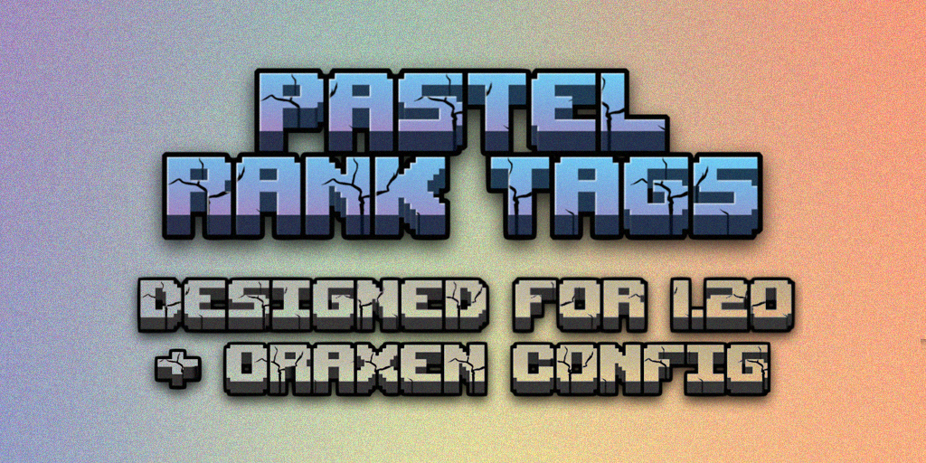 Professional Pastel Rank Tags | BuiltByBit