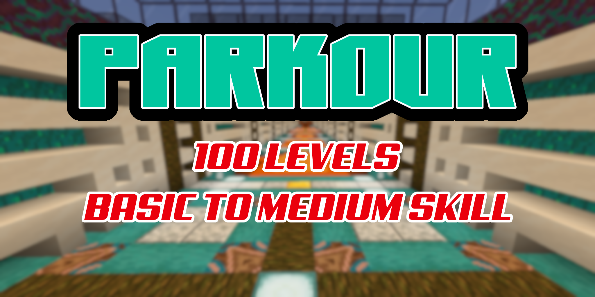 100 Parkour Levels schematic | 150x150 | BuiltByBit
