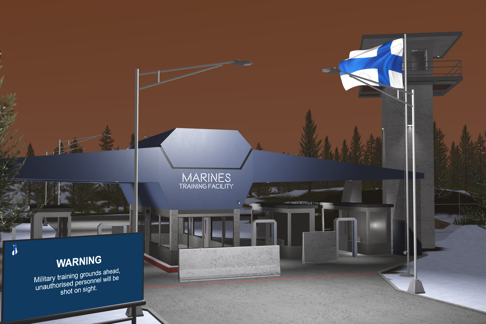 Winter Deployment Base, Finland | BuiltByBit