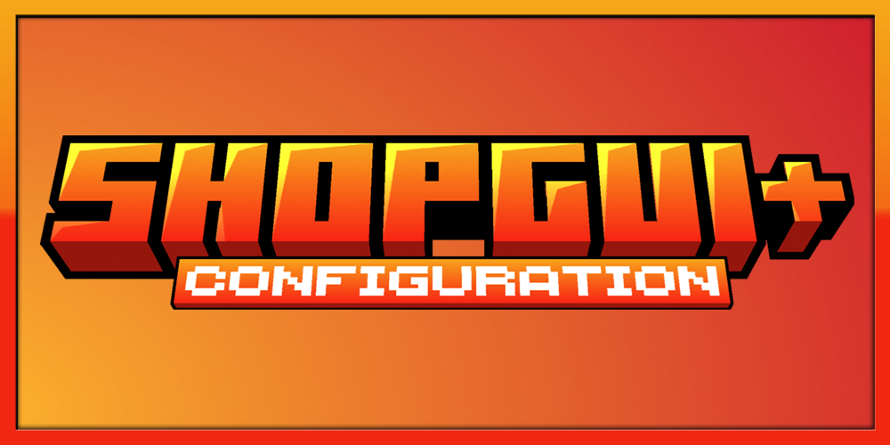 ShopGuiPlus Configuration | 1200 Items | BuiltByBit