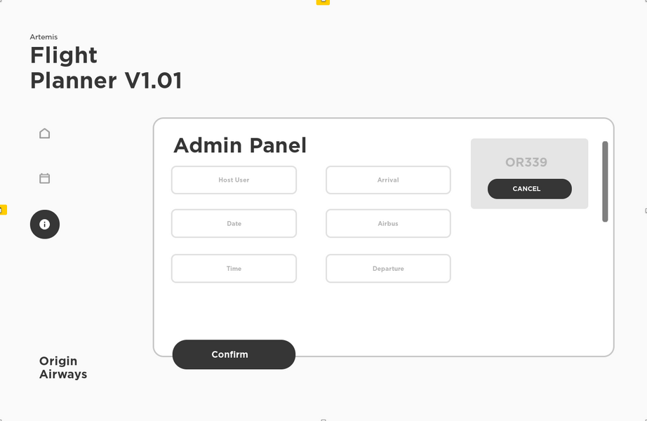 Flight Planner UI | BuiltByBit