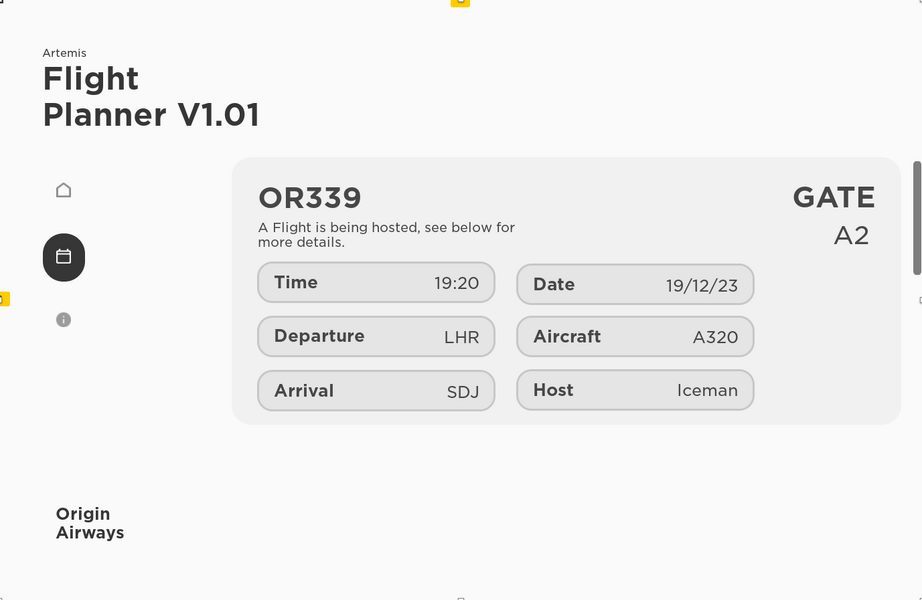 Flight Planner UI | BuiltByBit