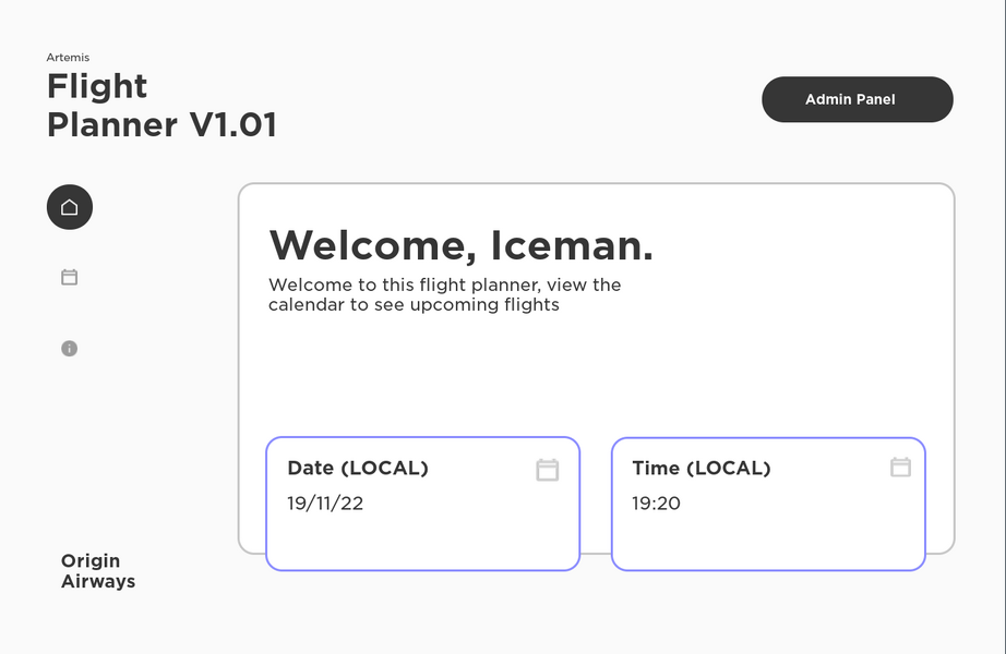 Flight Planner UI | BuiltByBit