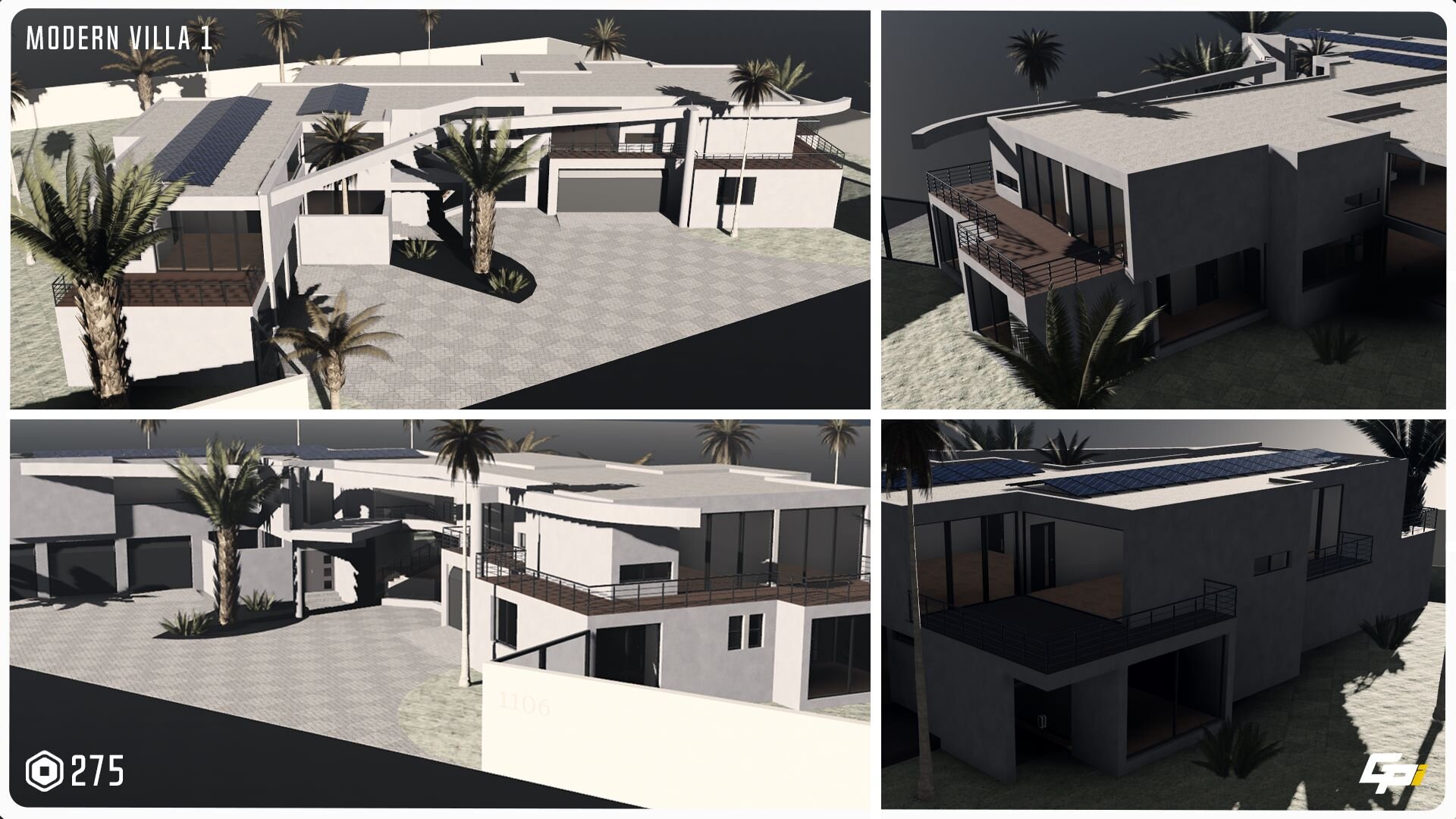 Modern Villa 1 | BuiltByBit