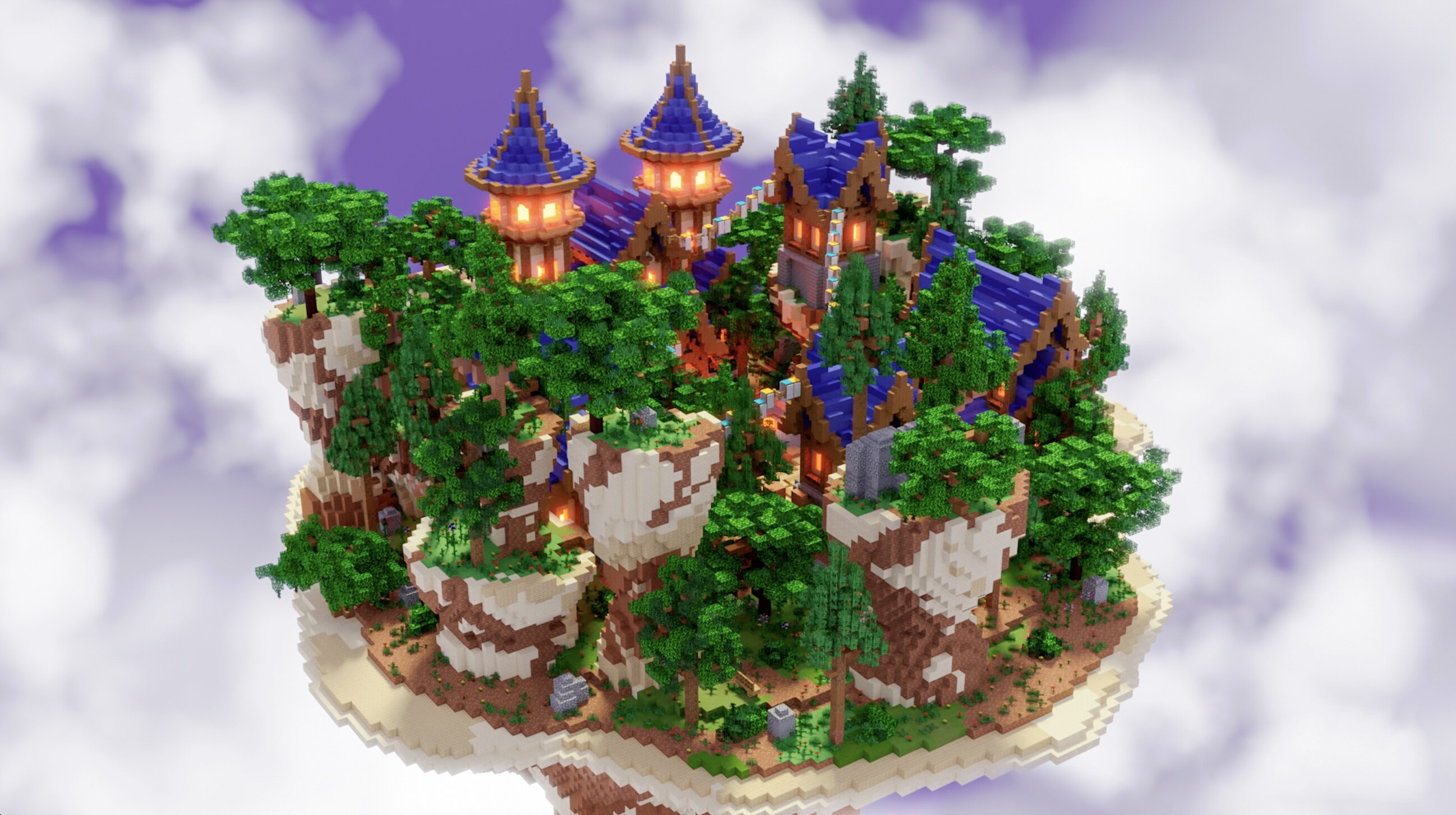 Blue Medieval-Fantasy Lobby | BuiltByBit