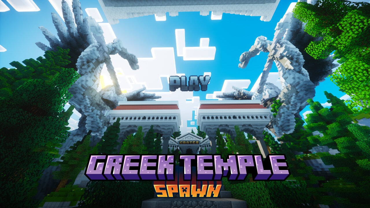 Lobby/Spawn - Greek Temple - 400x400 | BuiltByBit
