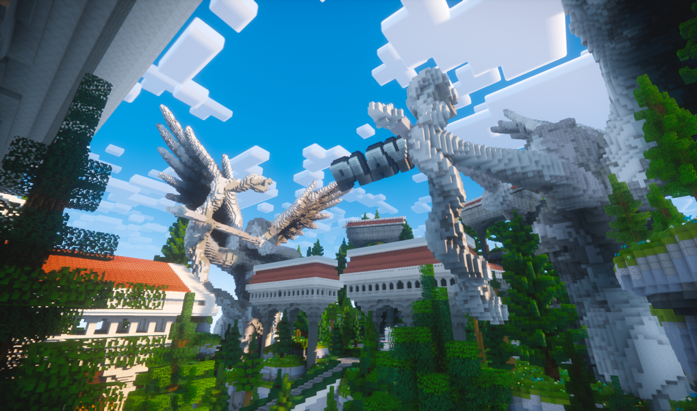 Lobby/Spawn - Greek Temple - 400x400 | BuiltByBit