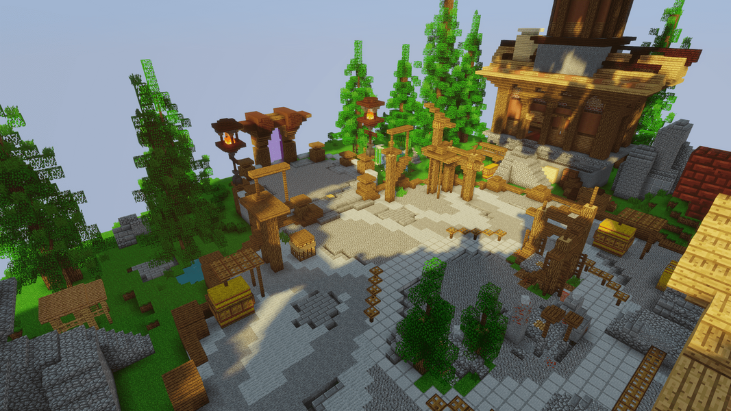 Tree village - lobby | BuiltByBit