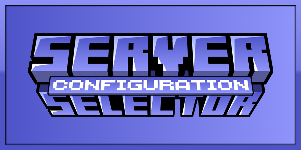 Server Selector | Deluxe Menus Config | BuiltByBit