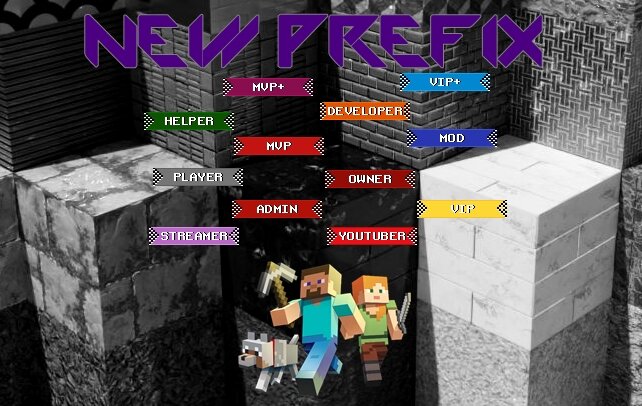 New Cyber Prefix Pack | BuiltByBit