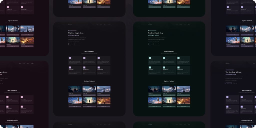 Sellix io Ultimate Website Template | BuiltByBit