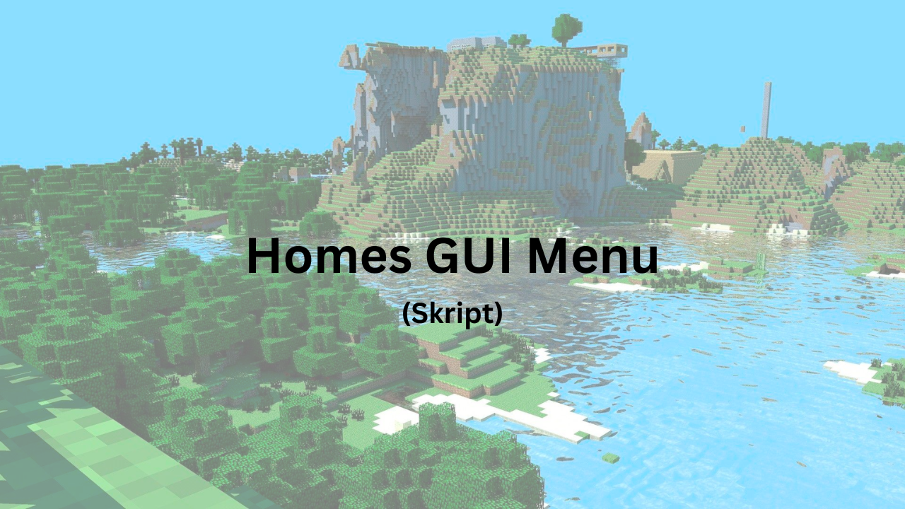 HomeGUI skript | BuiltByBit
